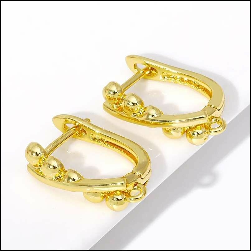 Серьги 1913мм Английский замок застежка с родиевым покрытием 18к11-