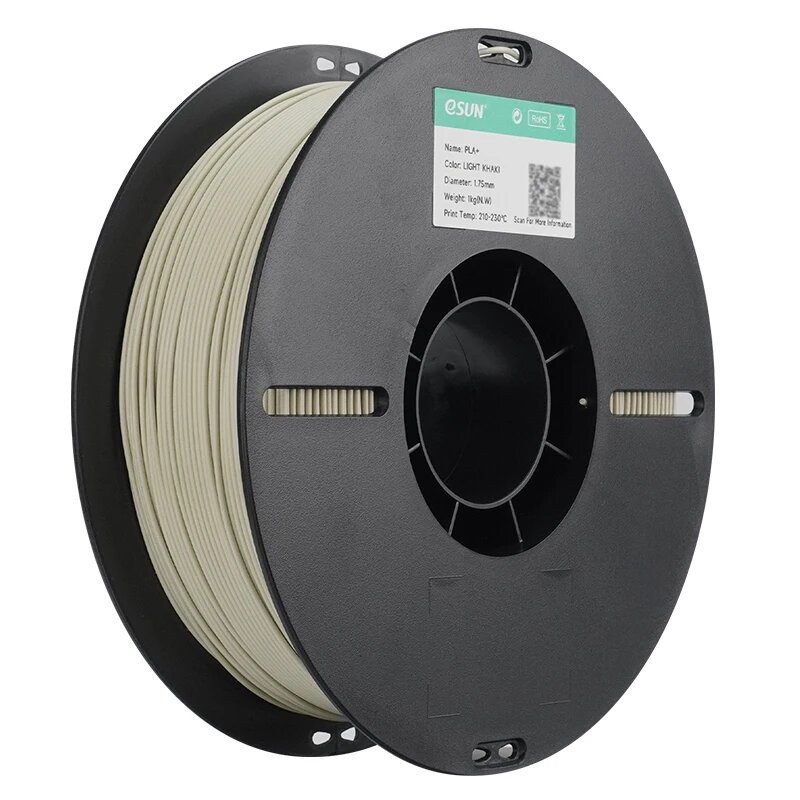 ESUN PLA+ нить 1.75 мм, 1 кг, LIGHT KHAKI