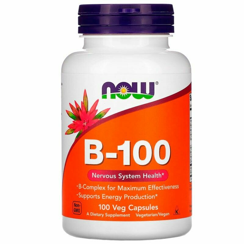 Витамины и минералы NOW B-100 (100 капс.)
