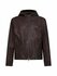 Куртка Salvatore Santoro Hooded crinkled leather jacket, размер 50, brown