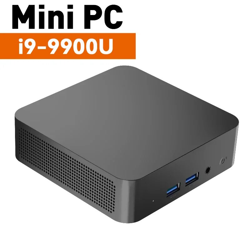 SHIMANG Mini PC Intel Core i9 9900U 16ГБ 1ТБ 32GB RAM 2TB SSD
