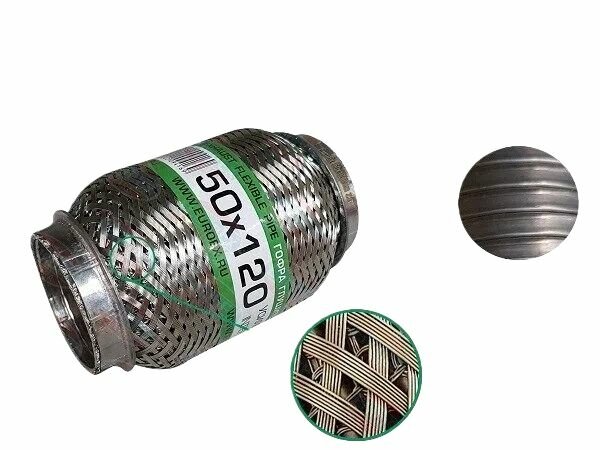 Гофра глушителя EUROEX 50x120ilwm 50x120 кольчуга с обмоткой