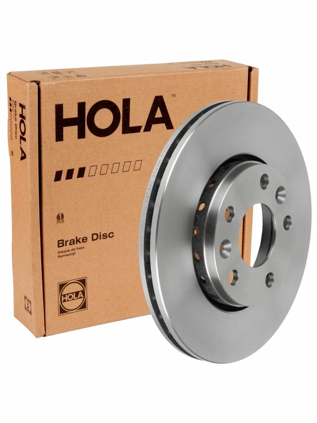 Диск тормозной передний вентилируемый HOLA HD946 Renault Arkana I, Duster I Hs 1.6 +Esp, 2.0 +ABS, Kaptur I, Lagana III, Megane III, Scenic III 15 Nissan Terrano III +Esp
