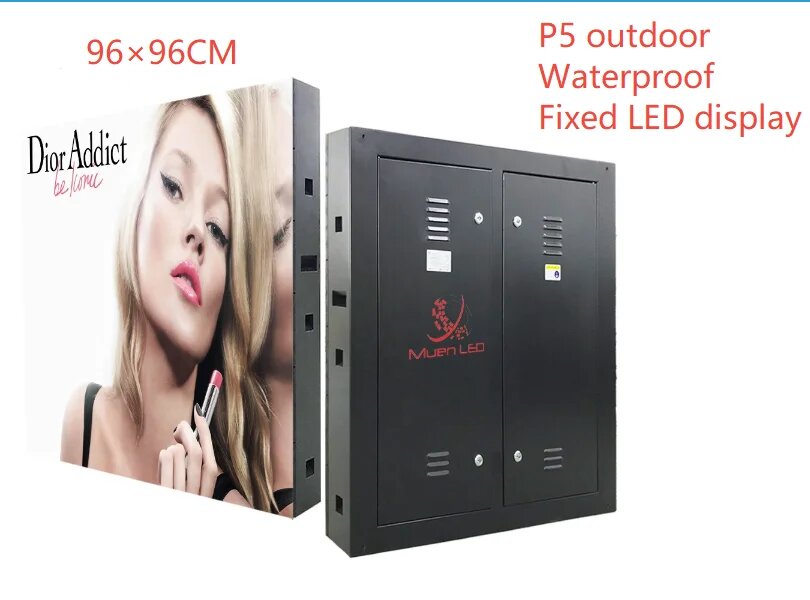 MUEN LED P5 открытый светодиодный дисплей 960x960 мм