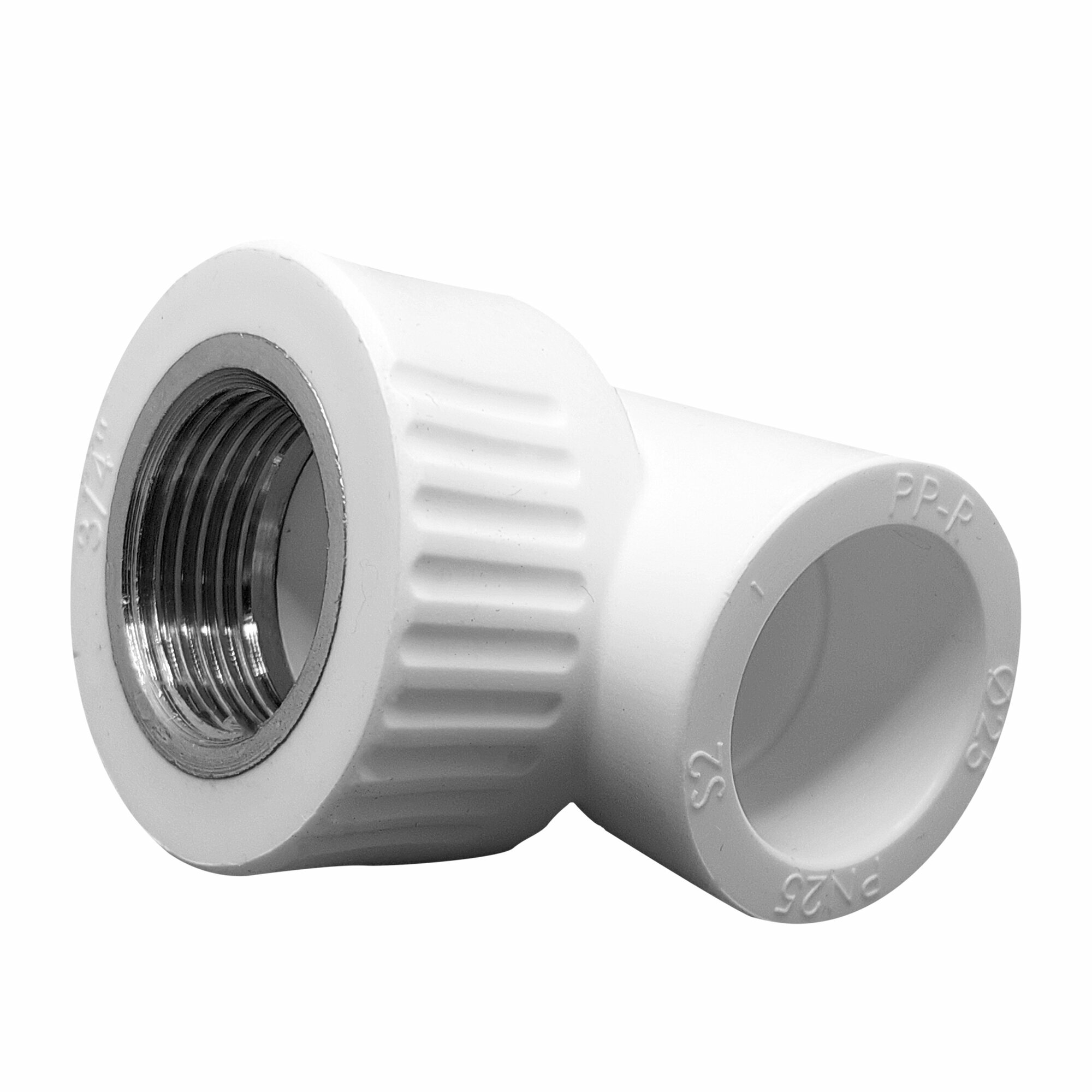 Угольник PPR ростерм комбинированный d25х3/4 ВР