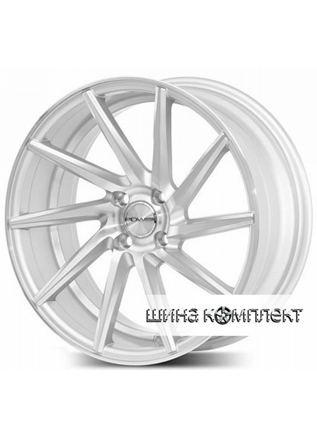 Колесный диск PDW 1022 Left (CVT) 7x15 4x100 ET30 60,1 M/S литой для автомобиля