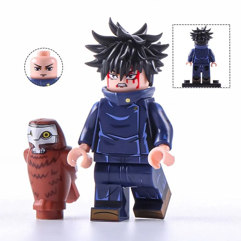 Jujutsu Kaisen Набор фигурок аниме Магическая битва 8 шт из ABS пластика, для мальчиков — фото 1