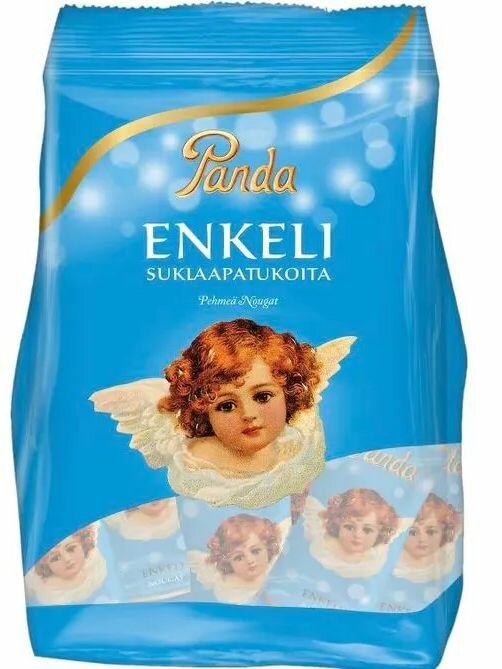 Шоколадные конфеты Panda enkeli нуга в шоколаде 209 г (из Финляндии)