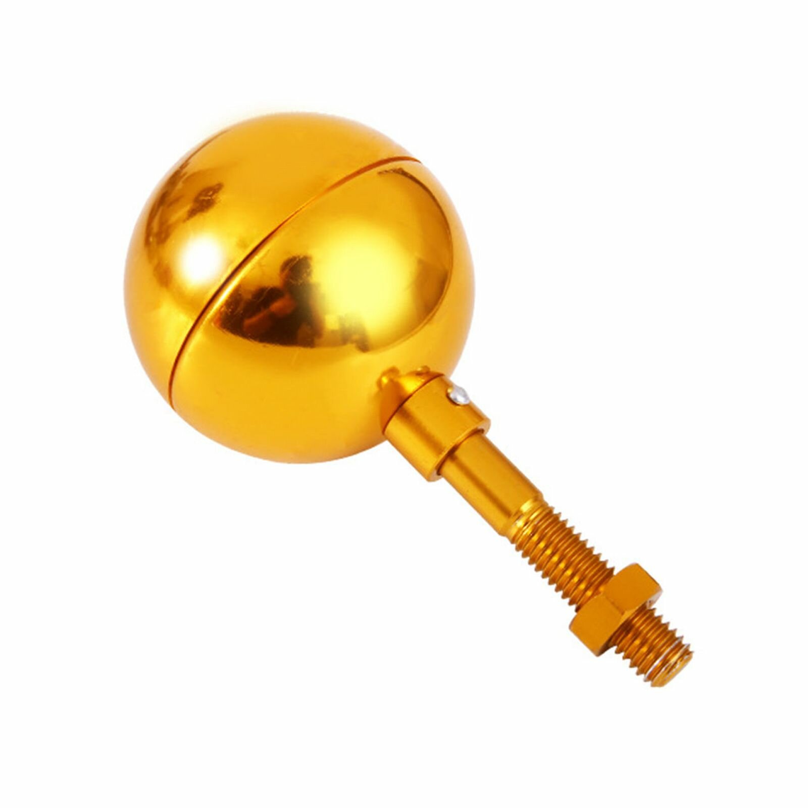 Сферические навершия для флагштоков устойчивые к погодным условиям с золотым алюминиевым покрытием улицы