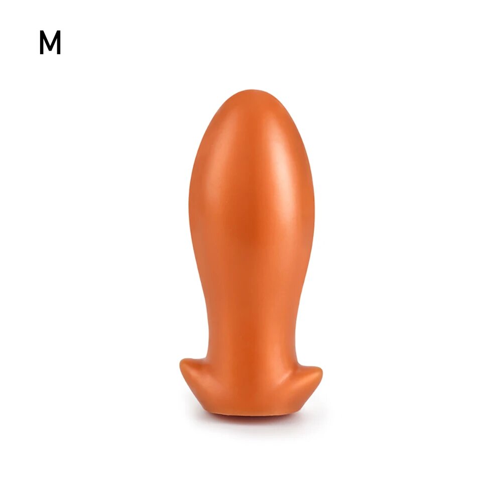 Жидкий силикон в форме яйца, анальная пробка, фаллоимитаторы для мужчин и женщин, мягкий Gloden M