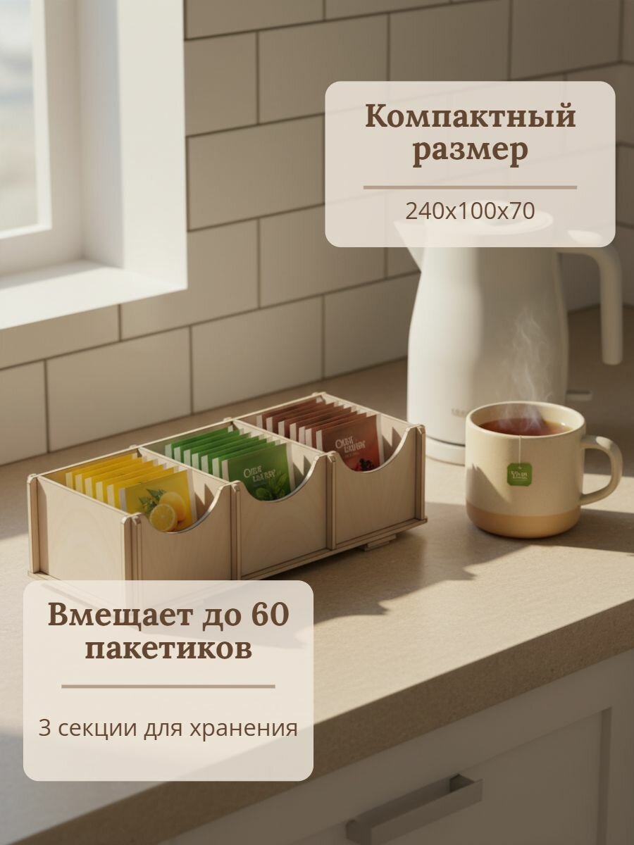 Органайзер для чайных пакетиков