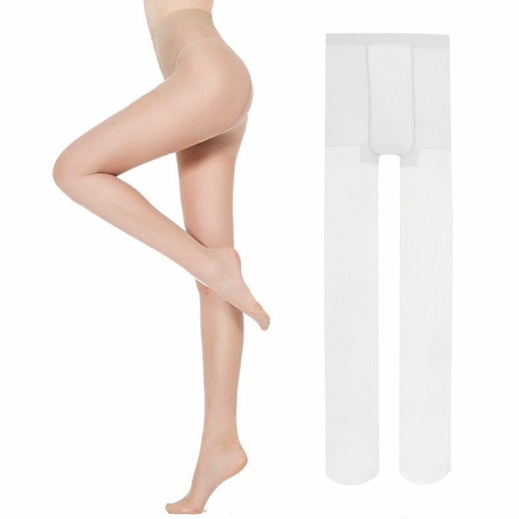 2 пары комбинезонов и чулок - телесного цвета плюс белые