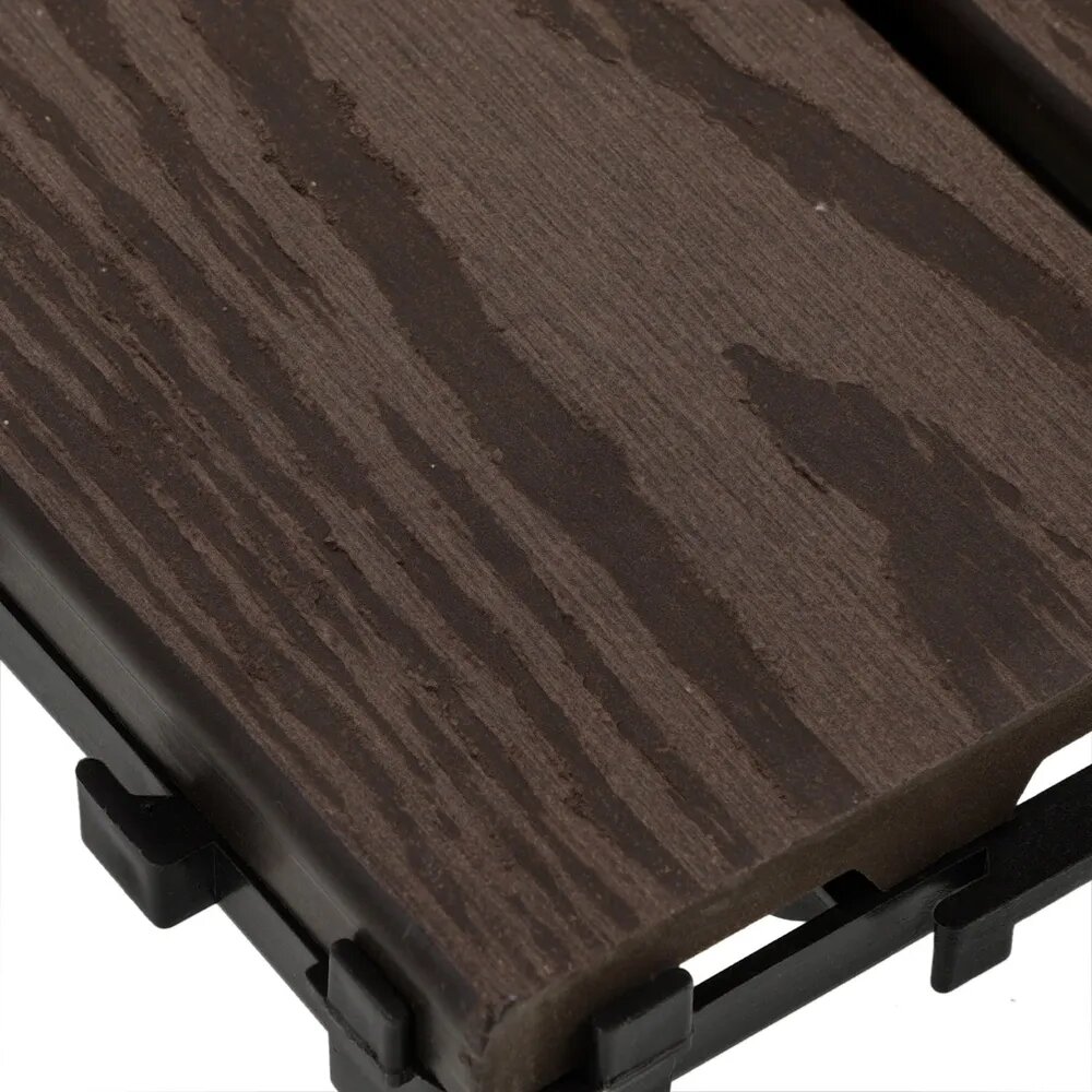 Плитка Для Веранды, Противоскользящая, Из Пвх, Для Декора, 1 Набор