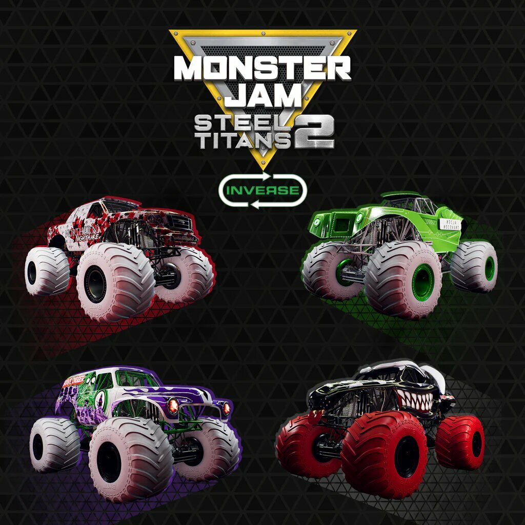 Дополнение Monster Jam Steel Titans 2 - Inverse Truck Pack, цифровое издание PlayStation 4, регион Индия / код пополнения баланса