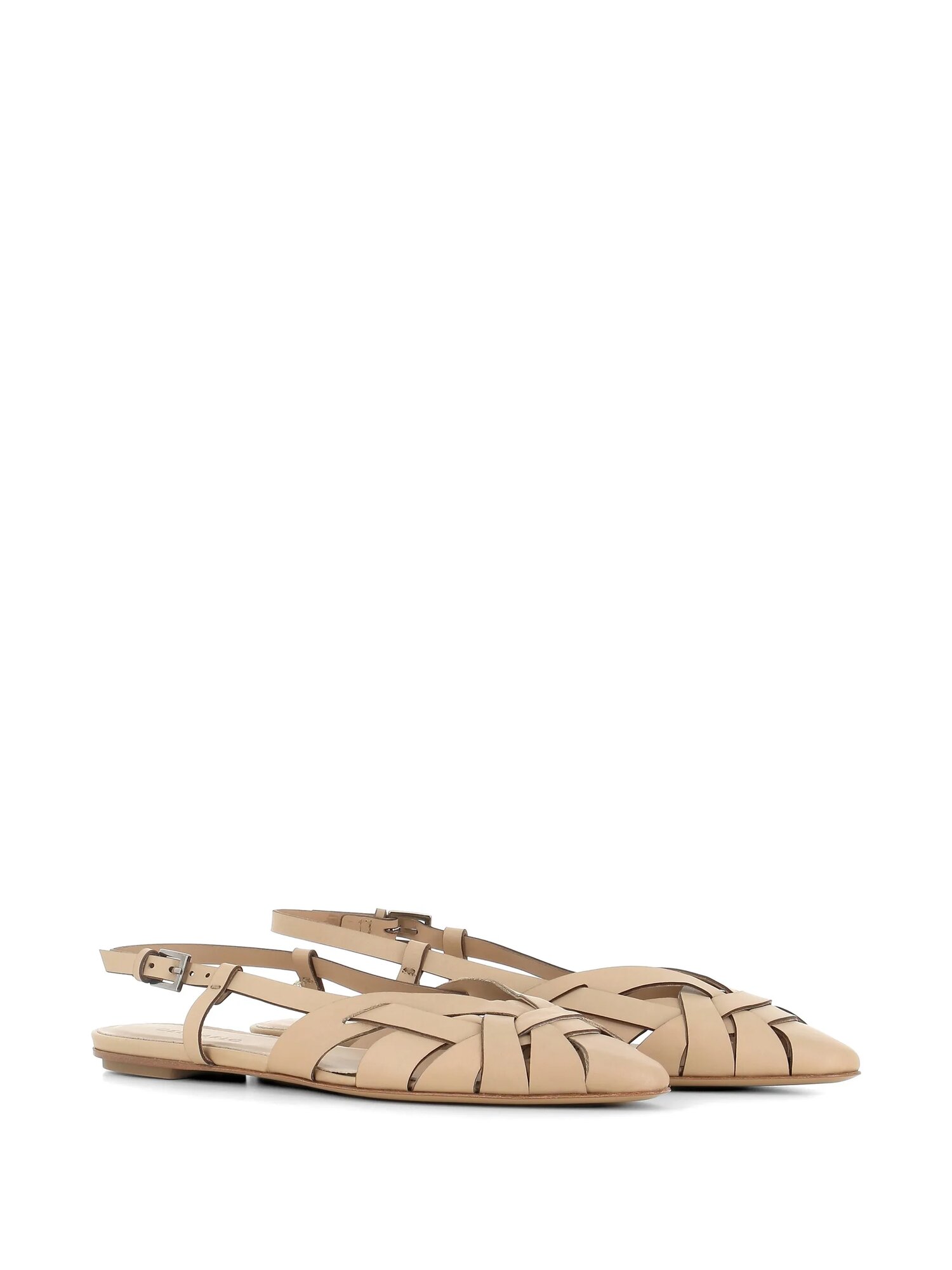 Туфли DELCARLO Woven strap flat pumps, размер 37, разноцветный — фото 1