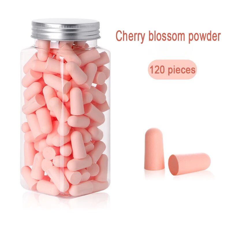 Беруши силиконовые розовые, 120 шт.