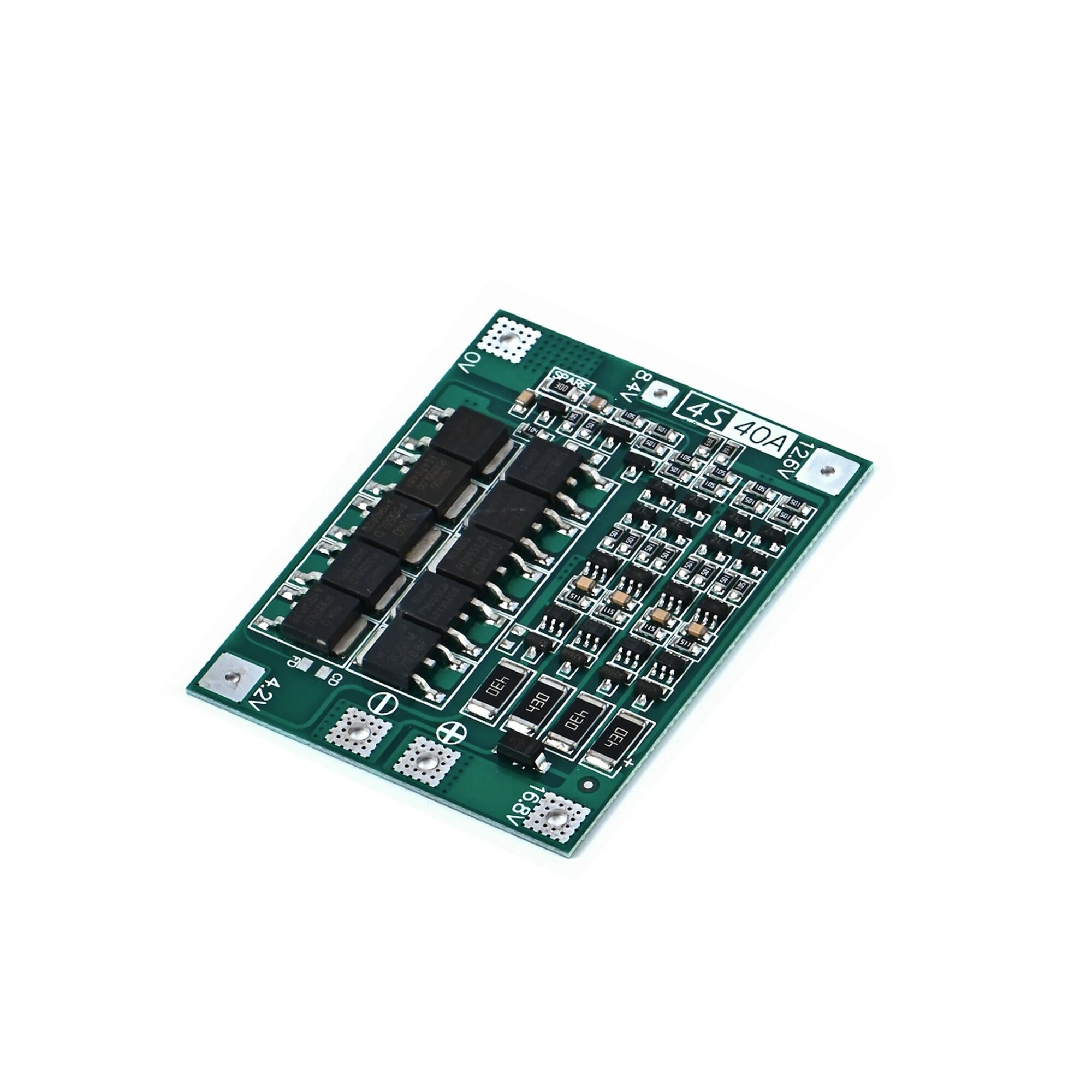BMS плата защиты 4S 40A Balance для 18650