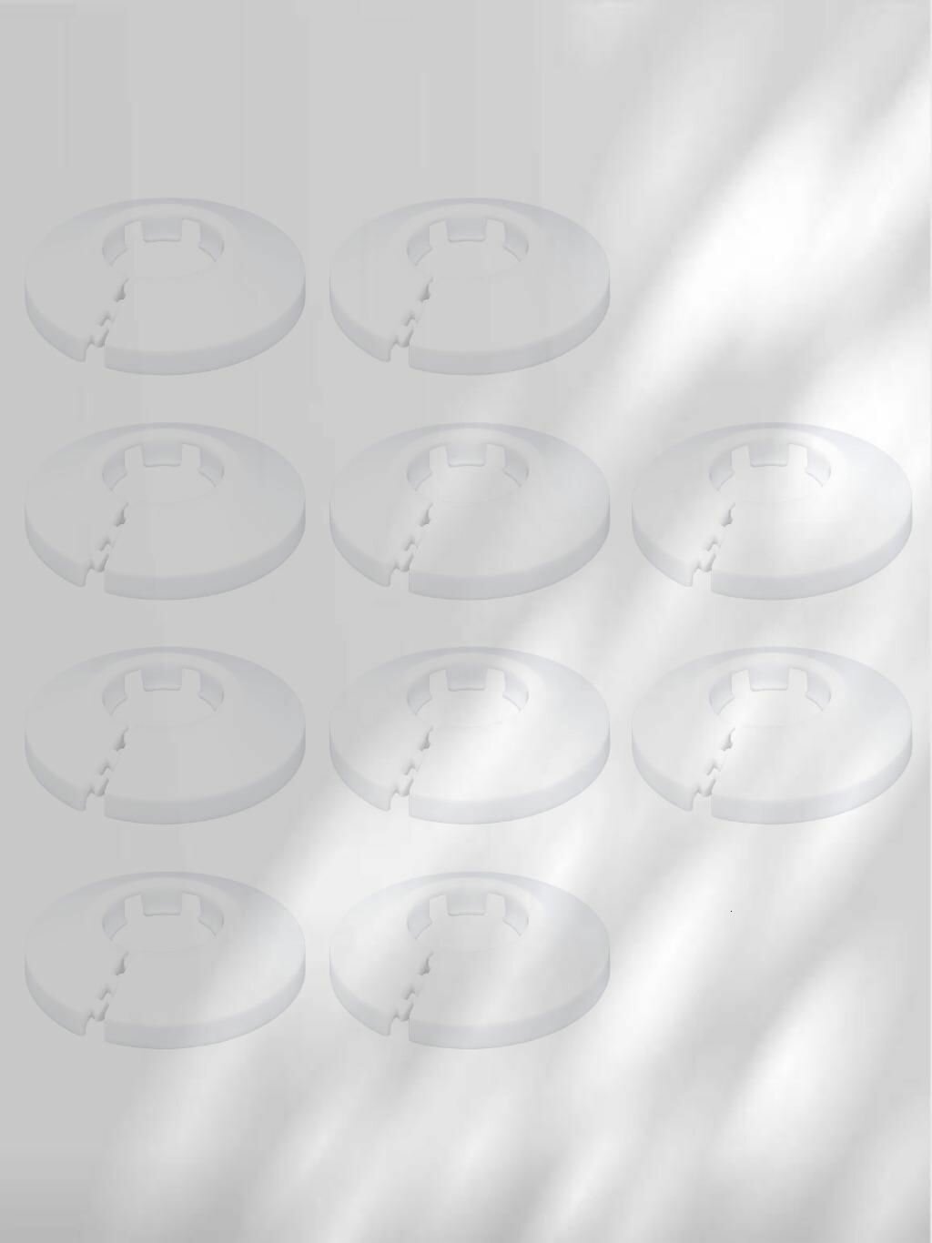 Розетки для труб радиаторов (10 шт.), - 27mm