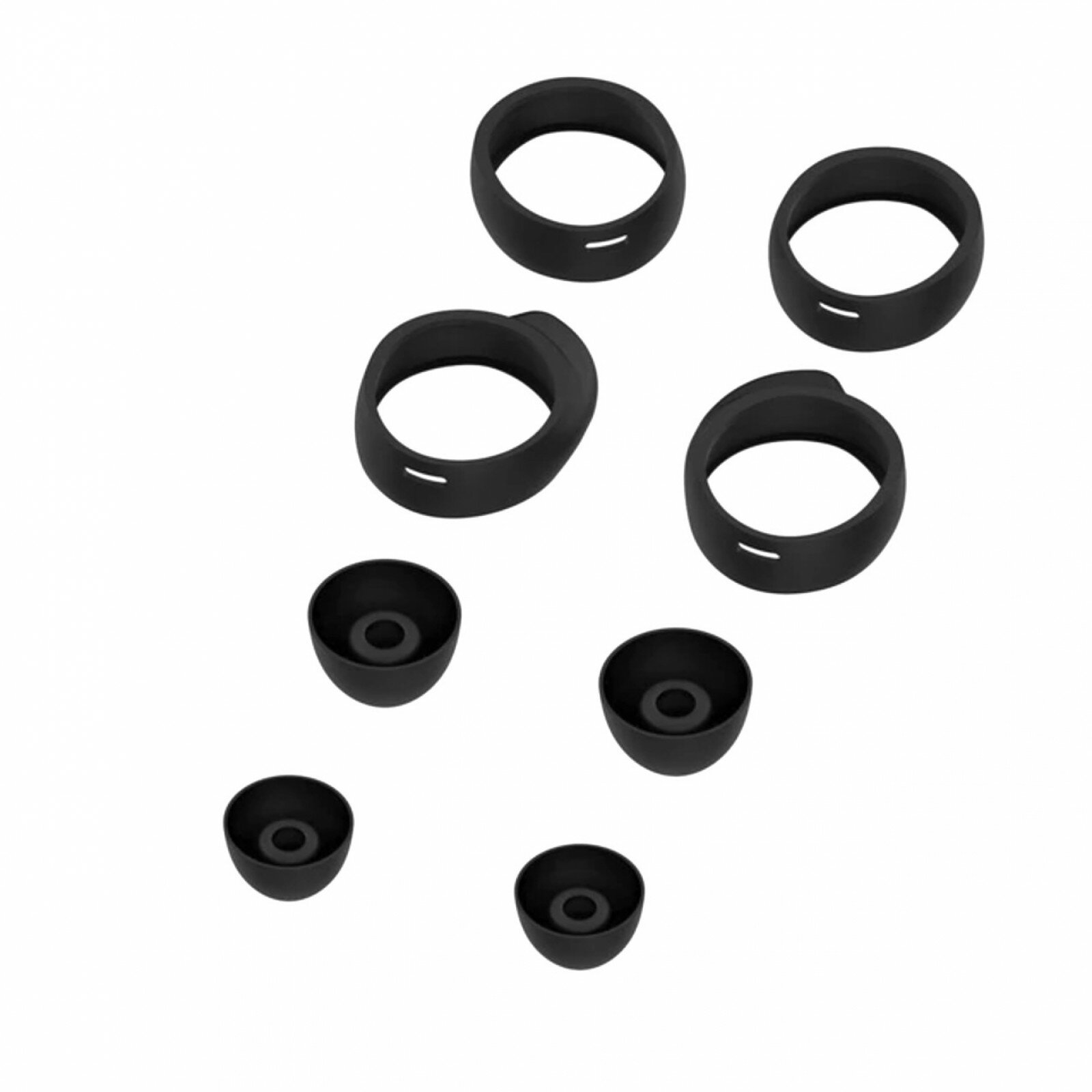 Амбушюры MyPads для наушников Samsung Galaxy Buds мягкий силикон 8 шт. разные размеры