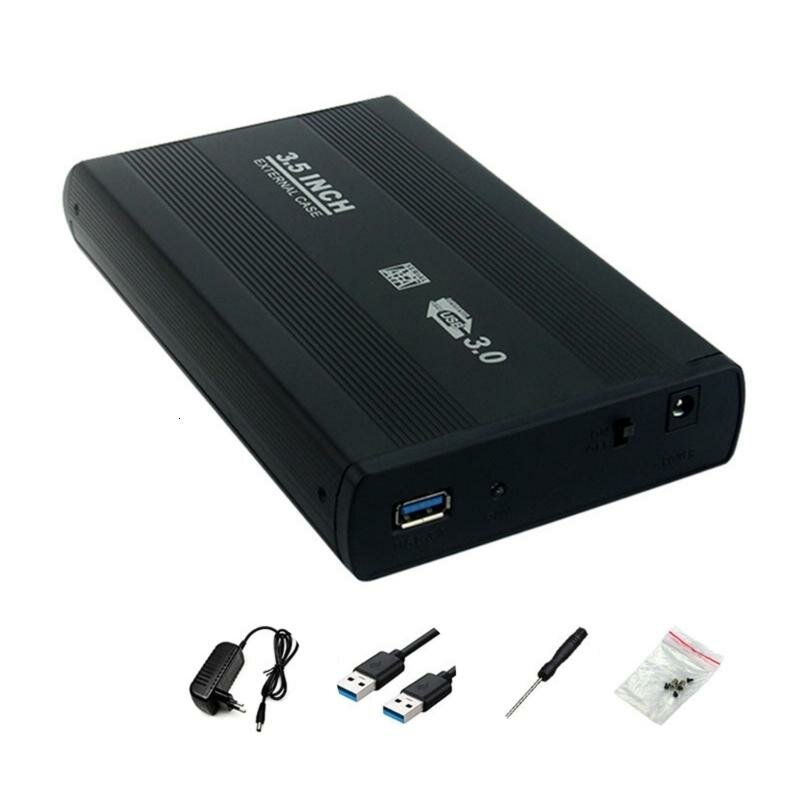 Алюминиевый корпус для 3,5-дюймового жесткого диска USB 3.0