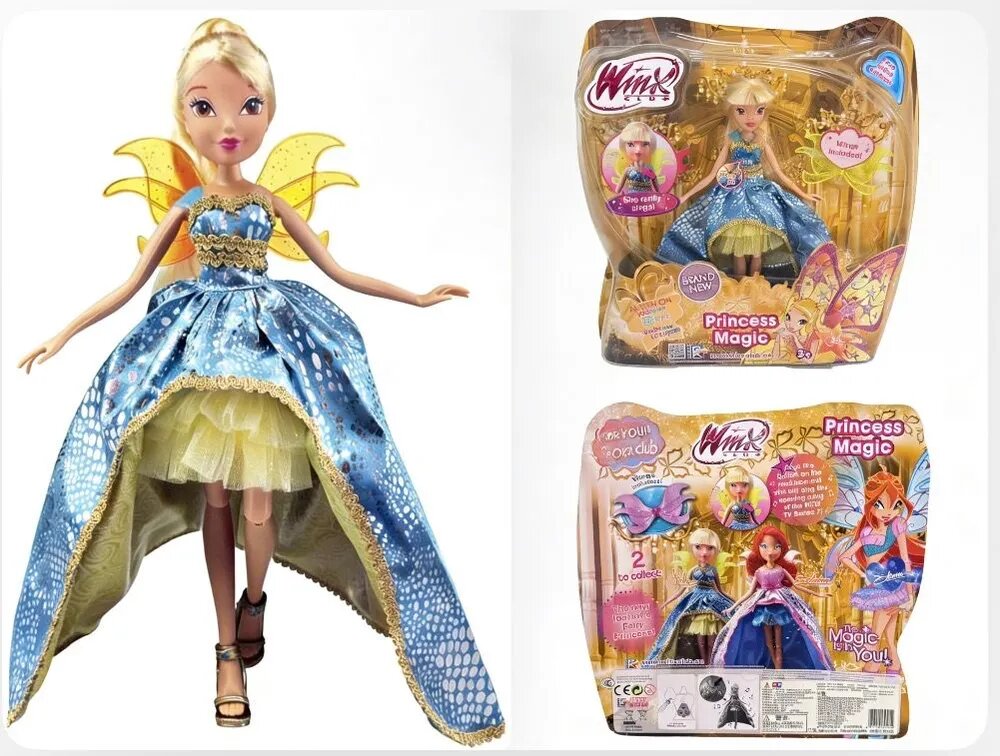Кукла Винкс Клуб Стелла Принцесса Магии с крыльями