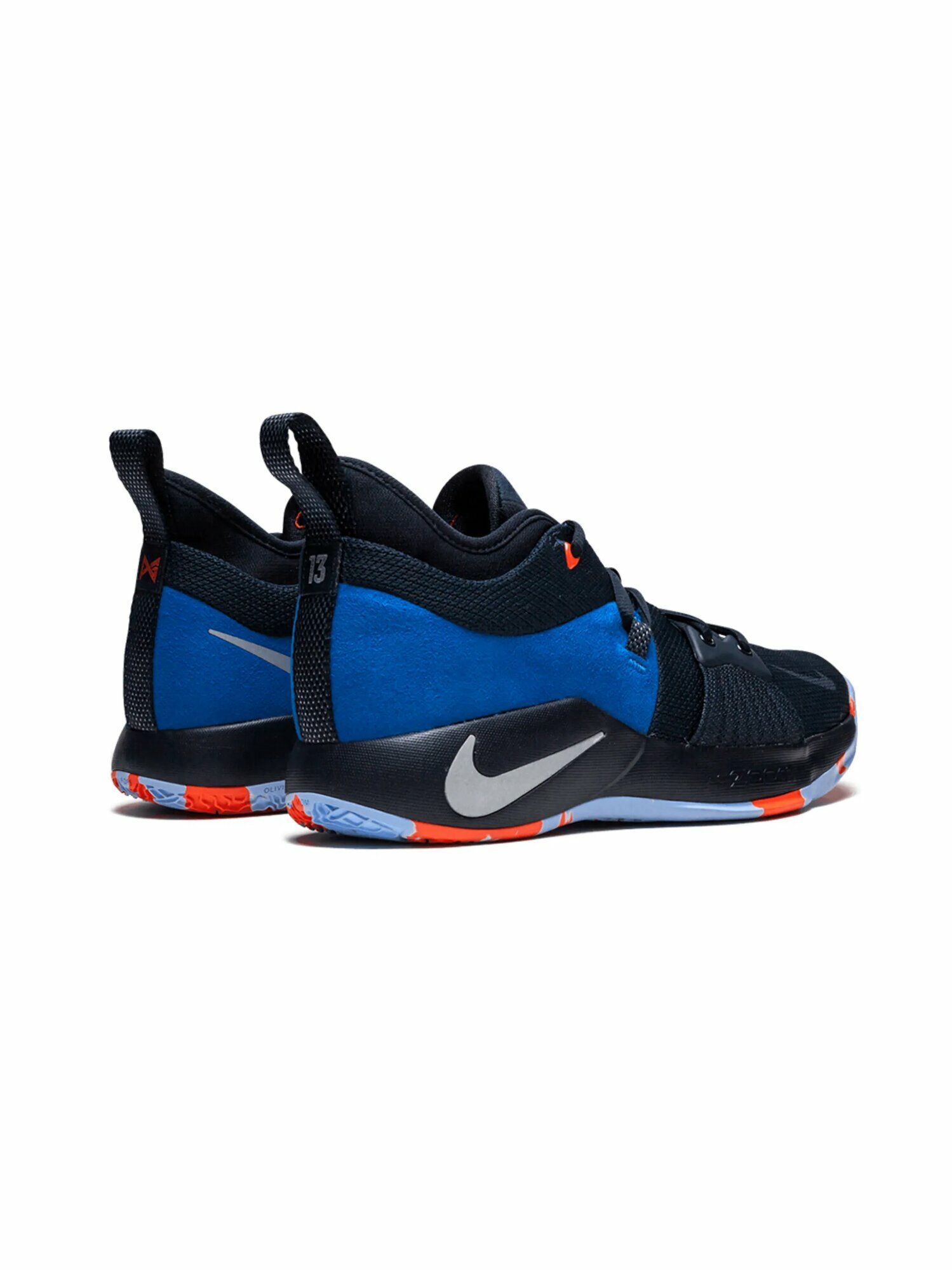 Кроссовки NIKE PG 2 sneakers, размер 11 US, blue — фото 1