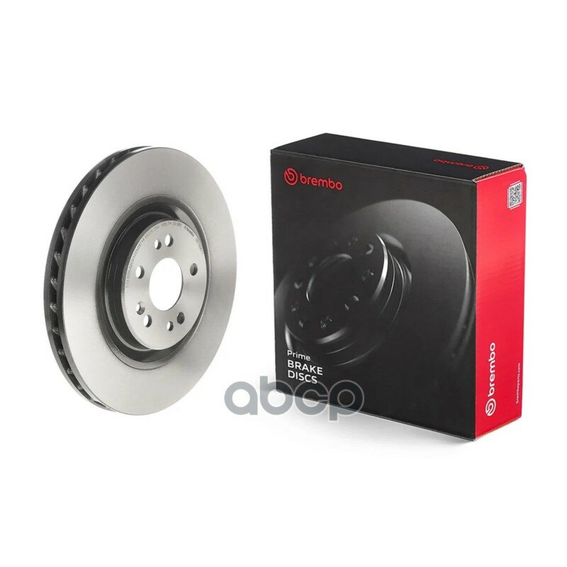 Диск тормозной передний 345mm вентилируемый окрашенный Brembo арт. 09.7606.11