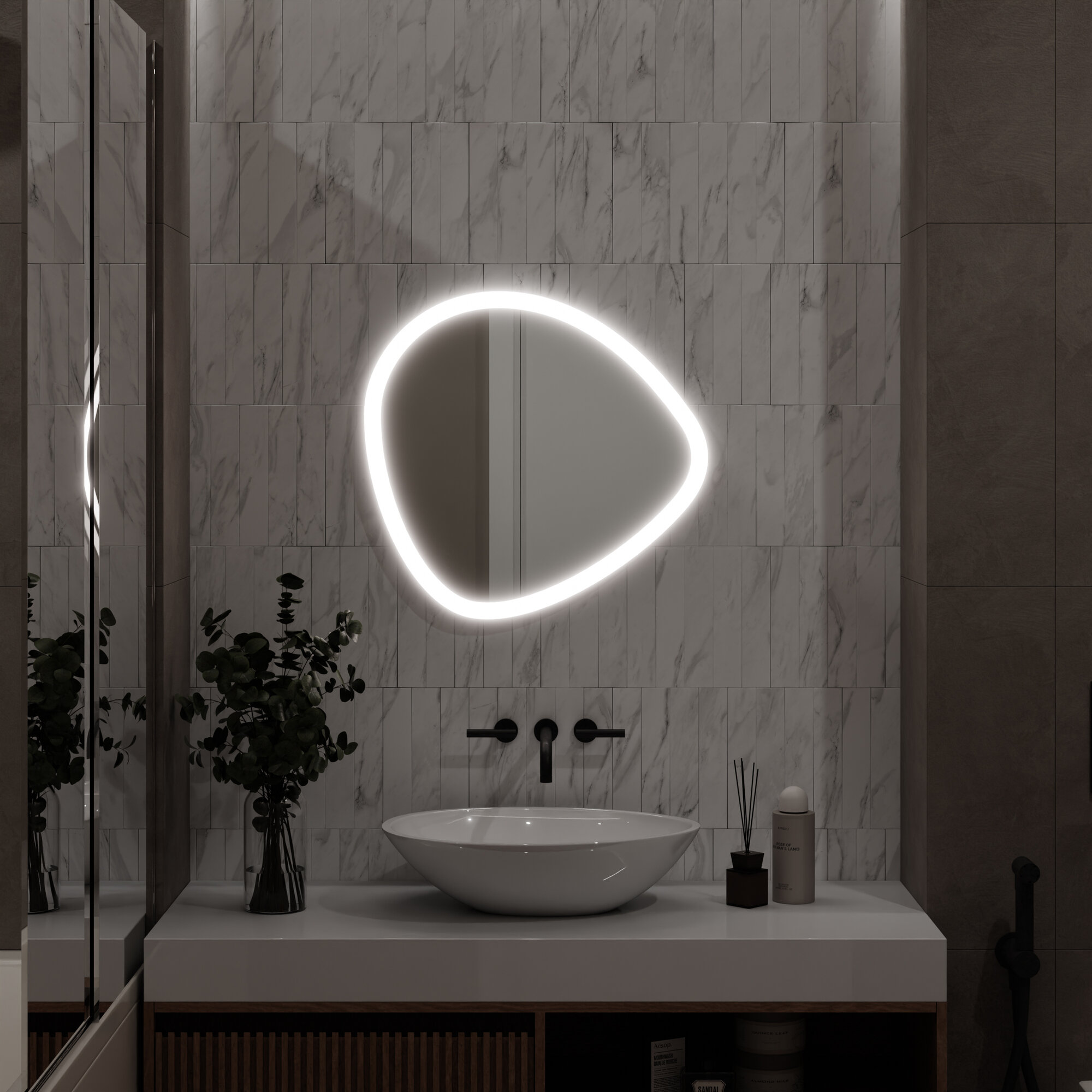 Зеркало Кант Ультра 11 50x44 см