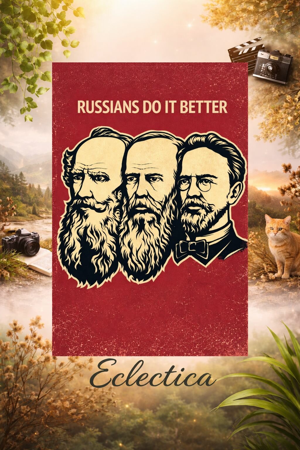 Постер "Russians Do It Better", 29.7х42см, А3, глянцевый