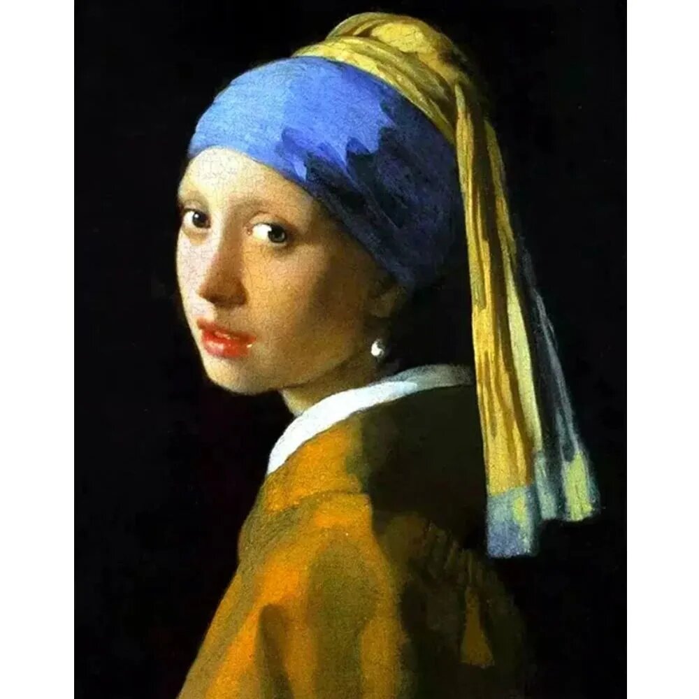 Алмазная Мозаика "Мона Лиза" 40х50 См Алмазная Вышивка / Картина Стразами Подарков / Украшения