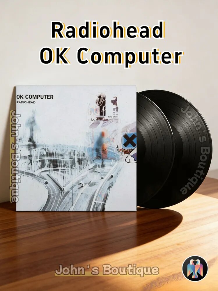 Radiohead OK Computer 2LP Виниловая Пластинка 12 Дюймов, музыкальный альбом