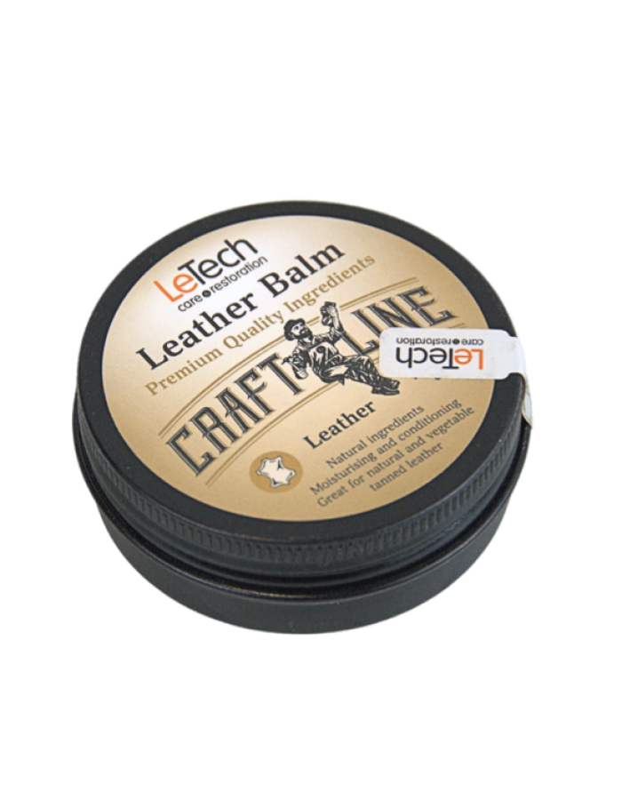 LeTech Натуральный Бальзам для кожи с запахом кожи Leather Balm (Leather) 60мл