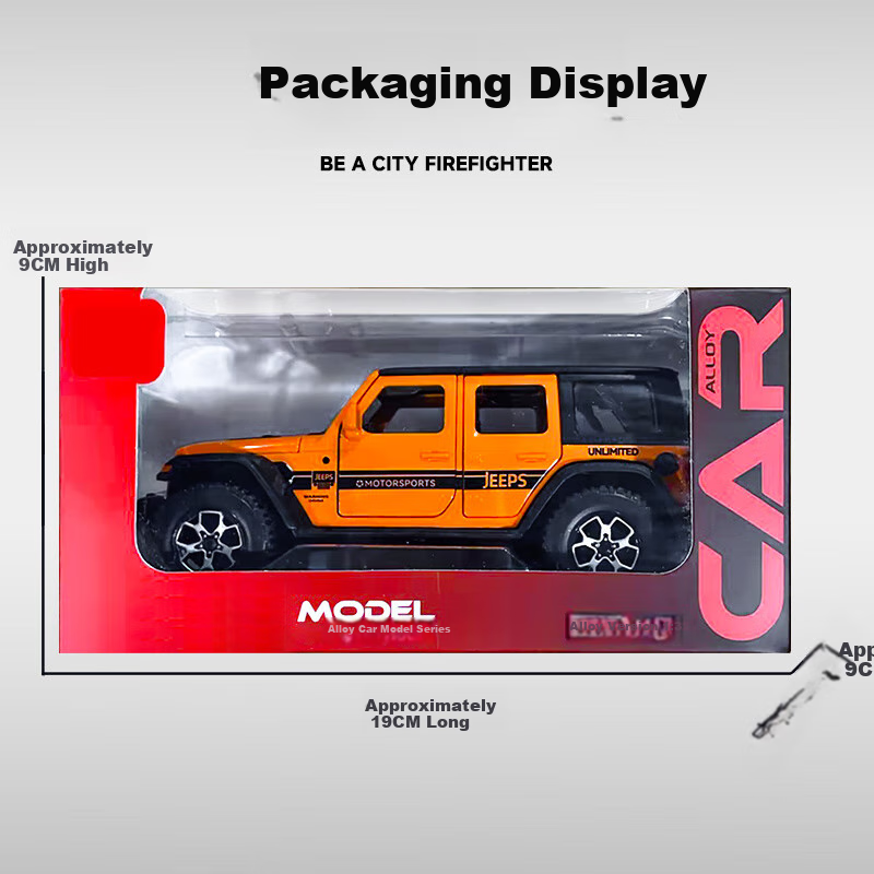 Chiyumoxing 1:32 Стальной модель Jeep Wrangler для вездеходных игр для мальчиков Цвет：Jeep Wrangler