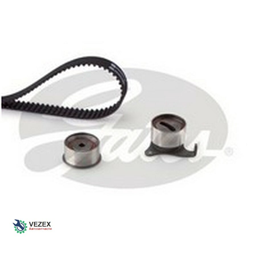 GATES K015358XS Ремень ГРМ зубчатый с роликами, комплект