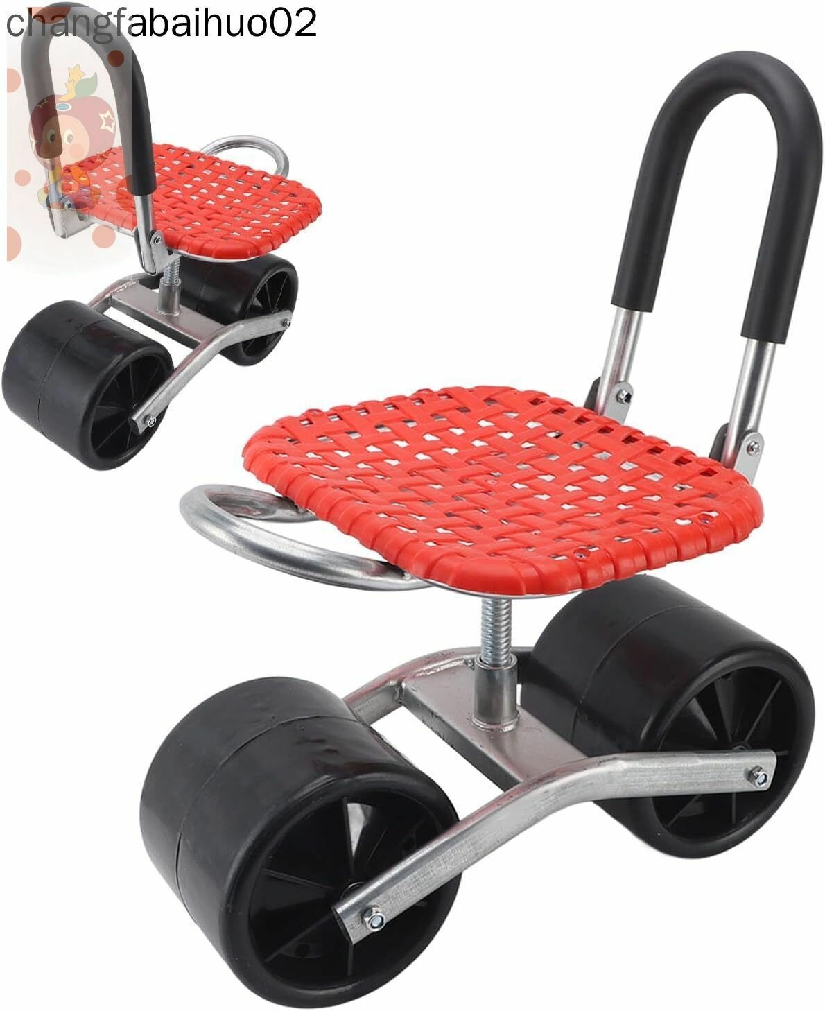 Садовые рабочие места с роликами на колесах, используемые для озеленения, ухода за садом, террасами и внутренними дворами, грузоподъемность 150 кг