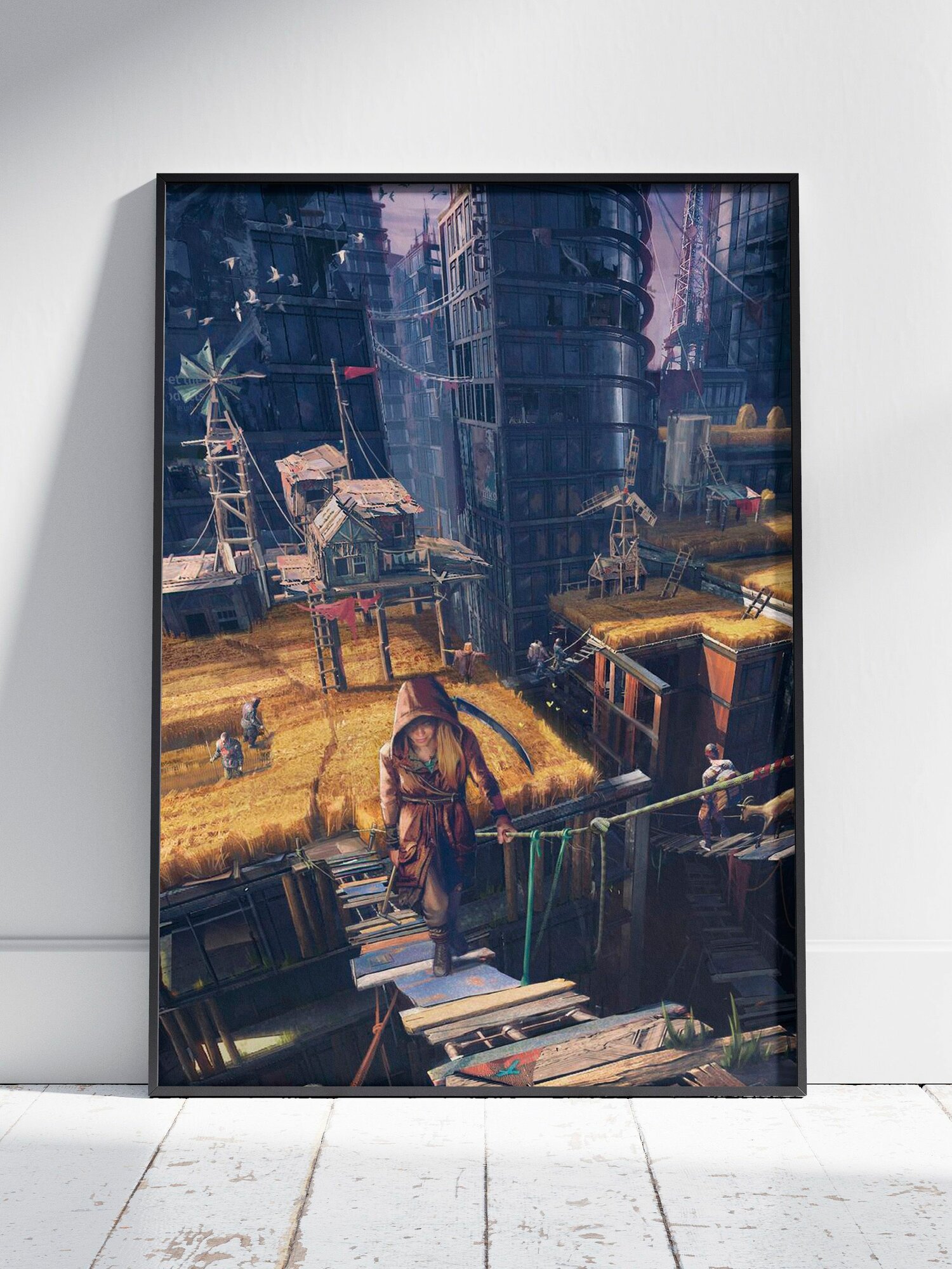Плакат на стену для интерьера Дайн Лайт (Dying Light 20) - Постер по компьютерной игре формата A4 (21x30 см)