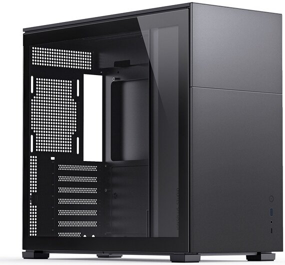 D41 STD BLACK / Корпус ATX JONSBO D41 STD, Mini-Tower, без БП, черный [d41 std black]