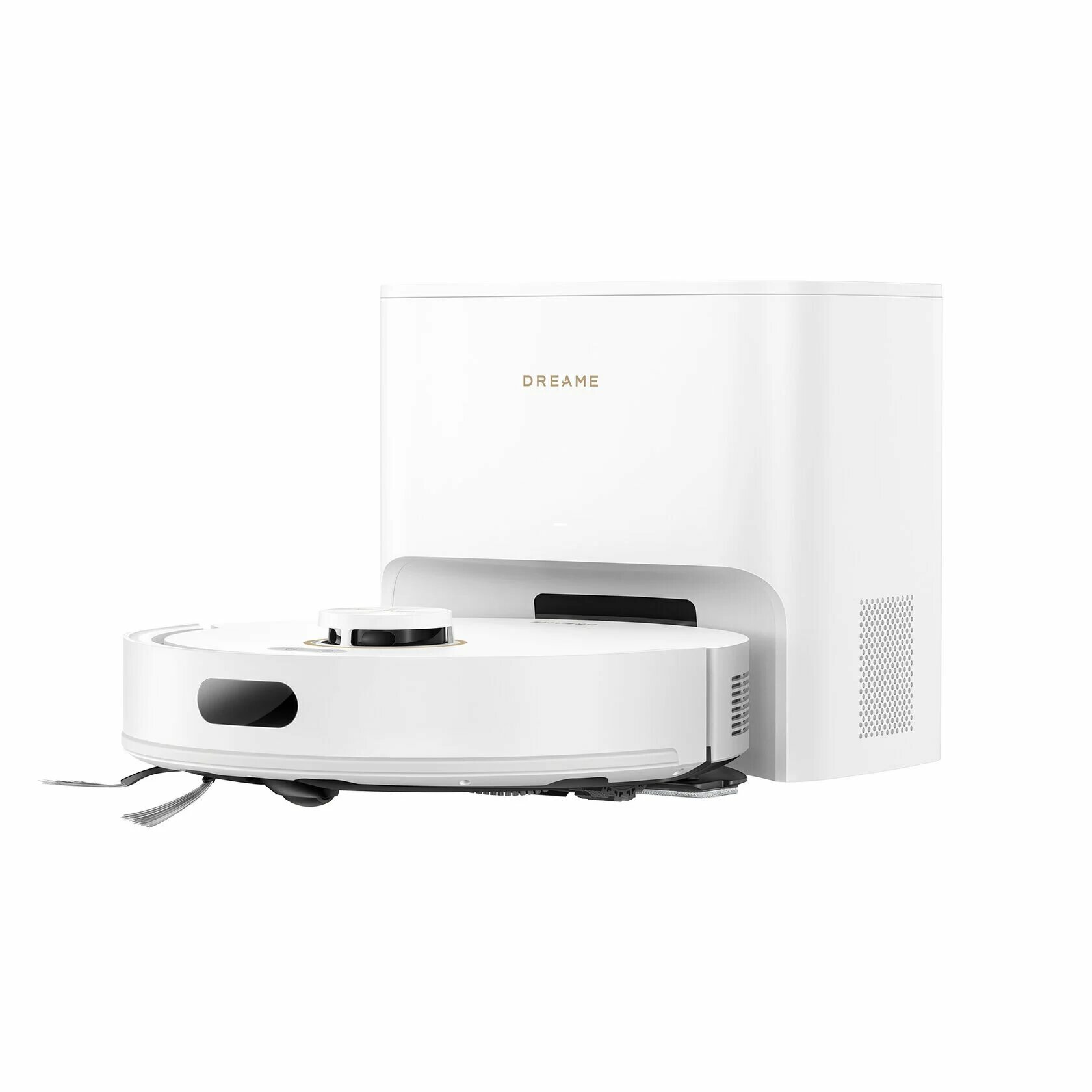 Робот-пылесос Dreame F21 Plus, 3200 мАч, управление со смартфона, белый