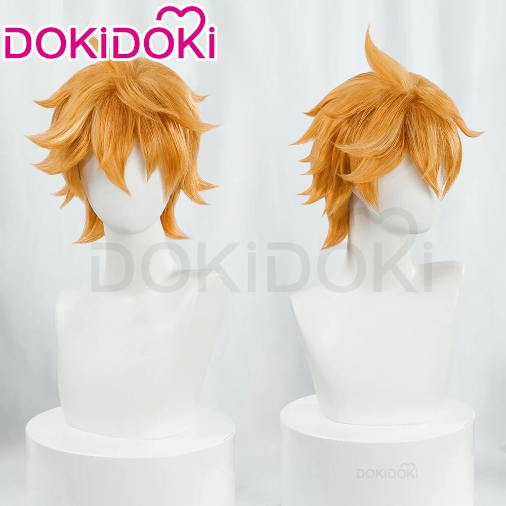 Косплей парик DokiDoki, рыжий, Wig Only
