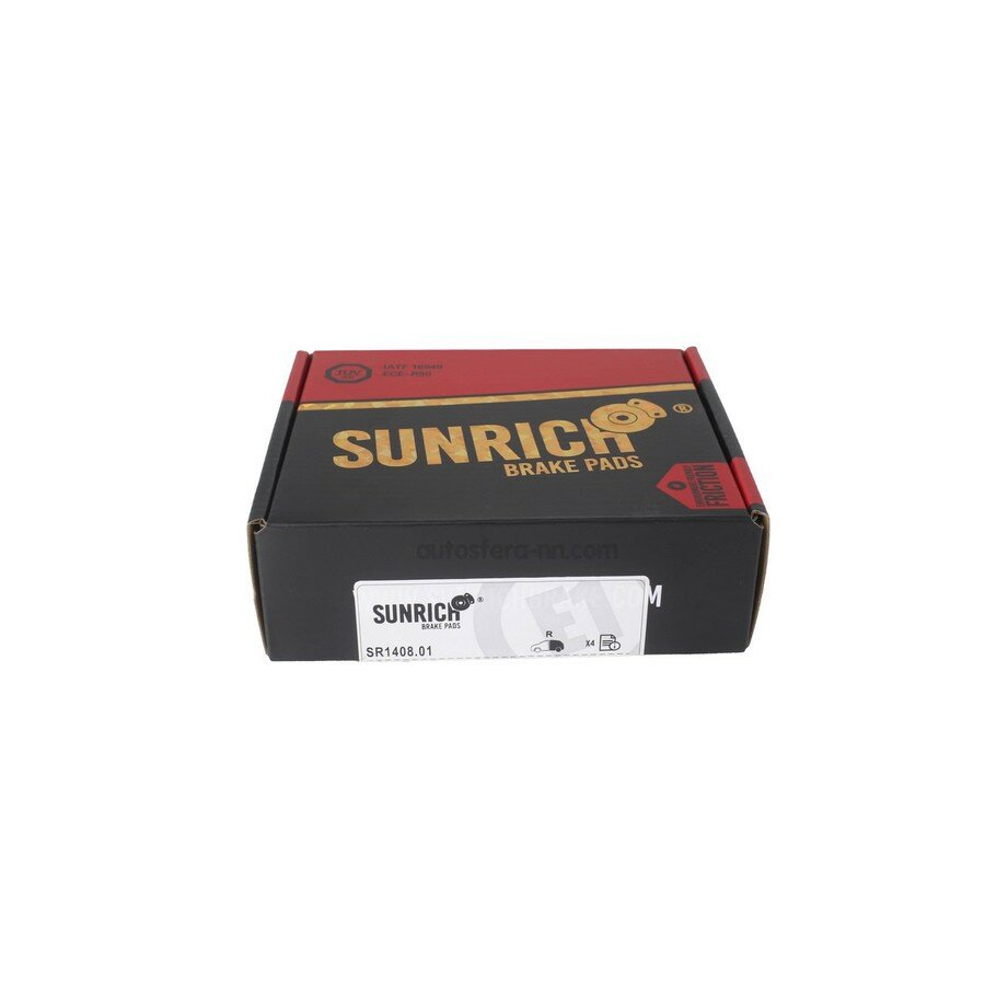 SUNRICH SR140801 Колодка тормозная зад Zeekr001 R20,009 к-т 4шт (Sunrich)