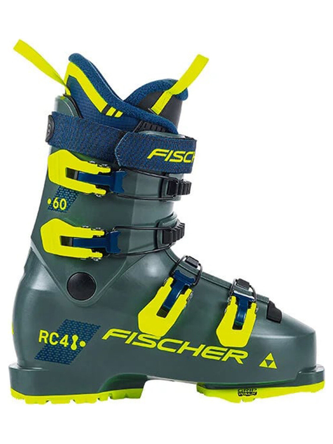 Горнолыжные ботинки Fischer RC4 60 JR GW Rhino Grey 24/25 , для детей , серый