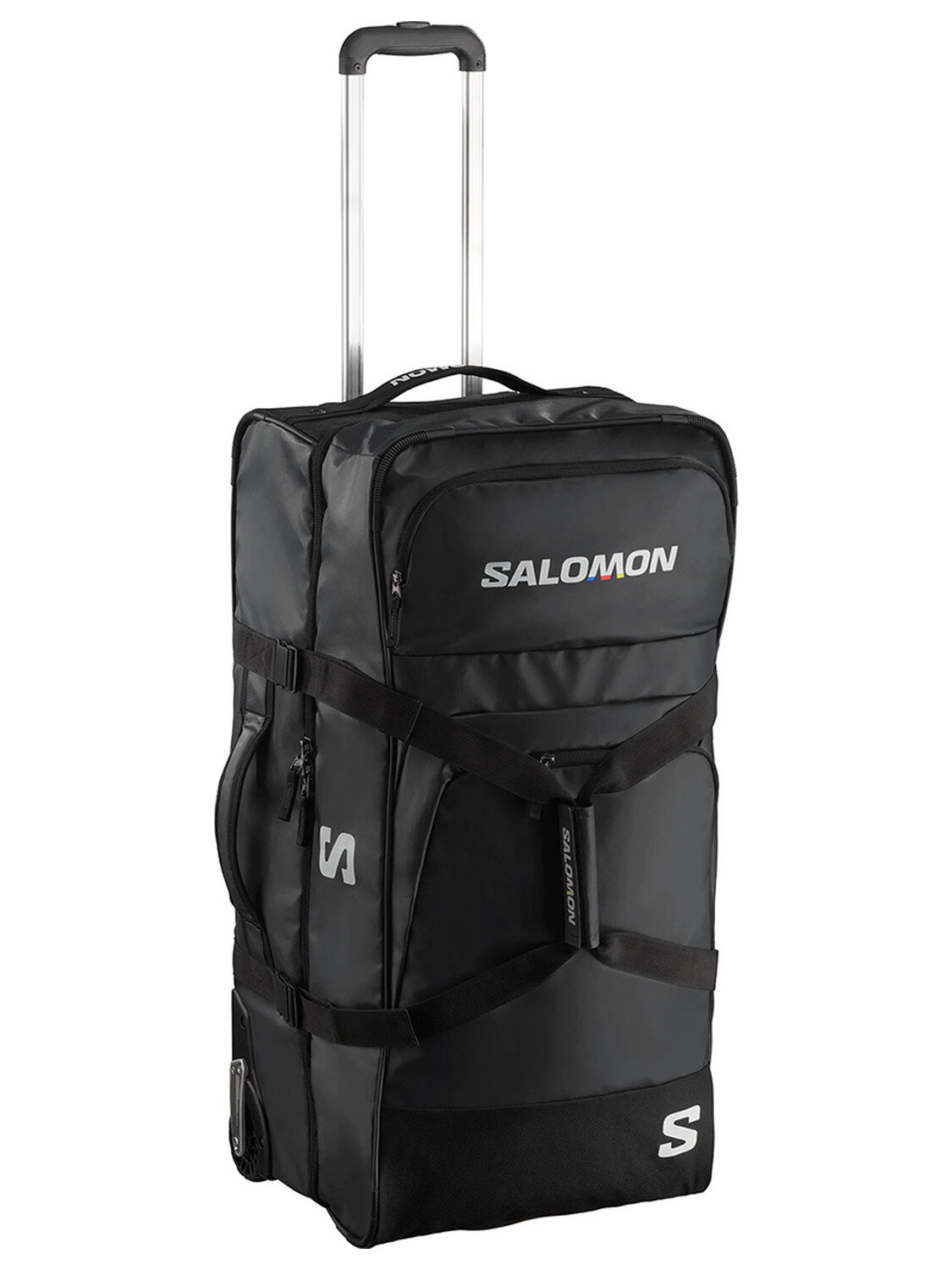 Сумка г/л на колесах Salomon Race Trip Container 100L Black 25/26 Черный, для мужчин