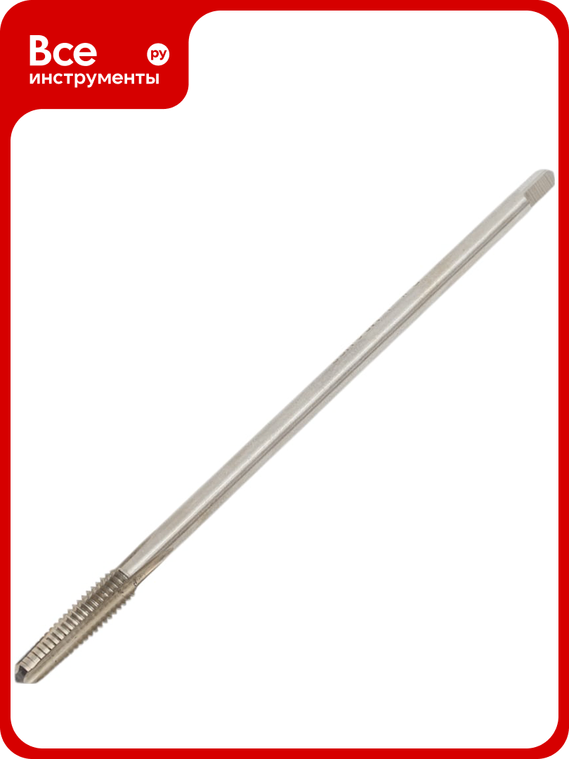 Метчик М6x1 гаечный HSS L=120мм исп2 ГОСТ 1604-71 Beltools ri.110.723