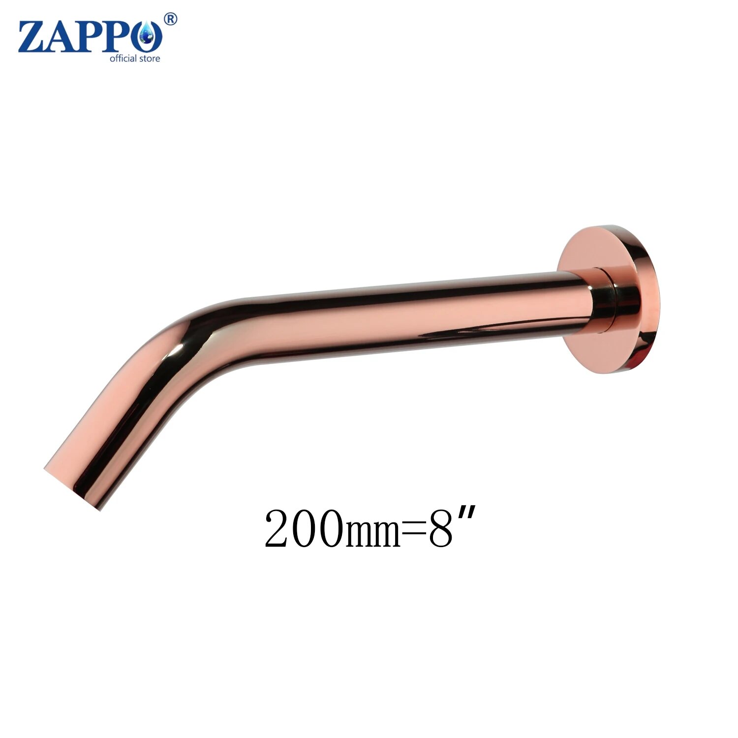 Брассерная смесительная кран для раковины в ванной комнате ZAPPO Touchless с холодной и горячей водой, автоматический сенсорный кран для раковины с смесительным клапаном, настенный монтаж