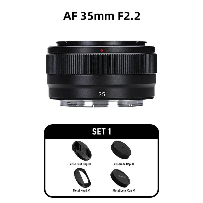 Объектив SGimage 35mm F2.2 L-Mount, черный