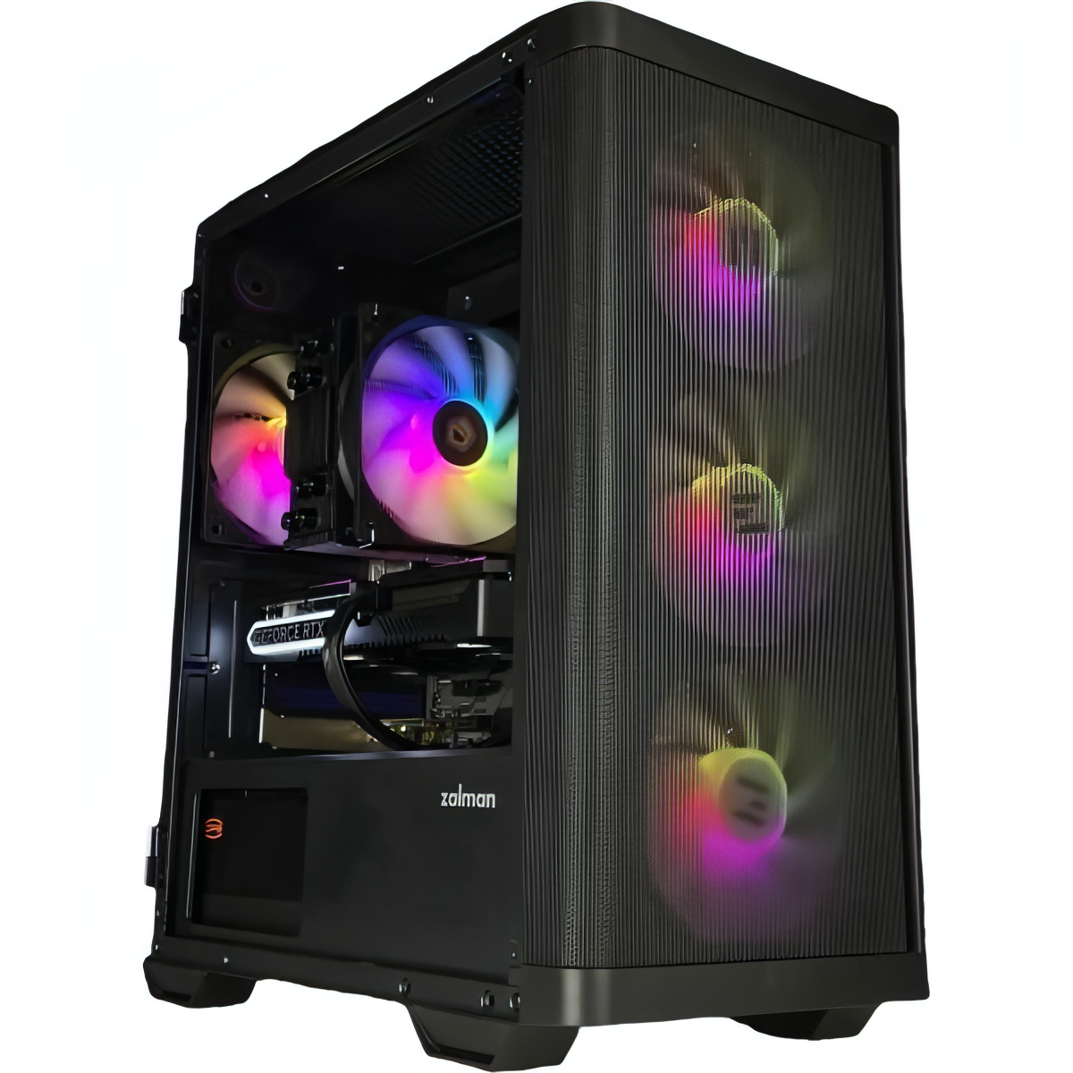 Системный блок игровой KWIK Silent Storm kl599 Фантом белый
