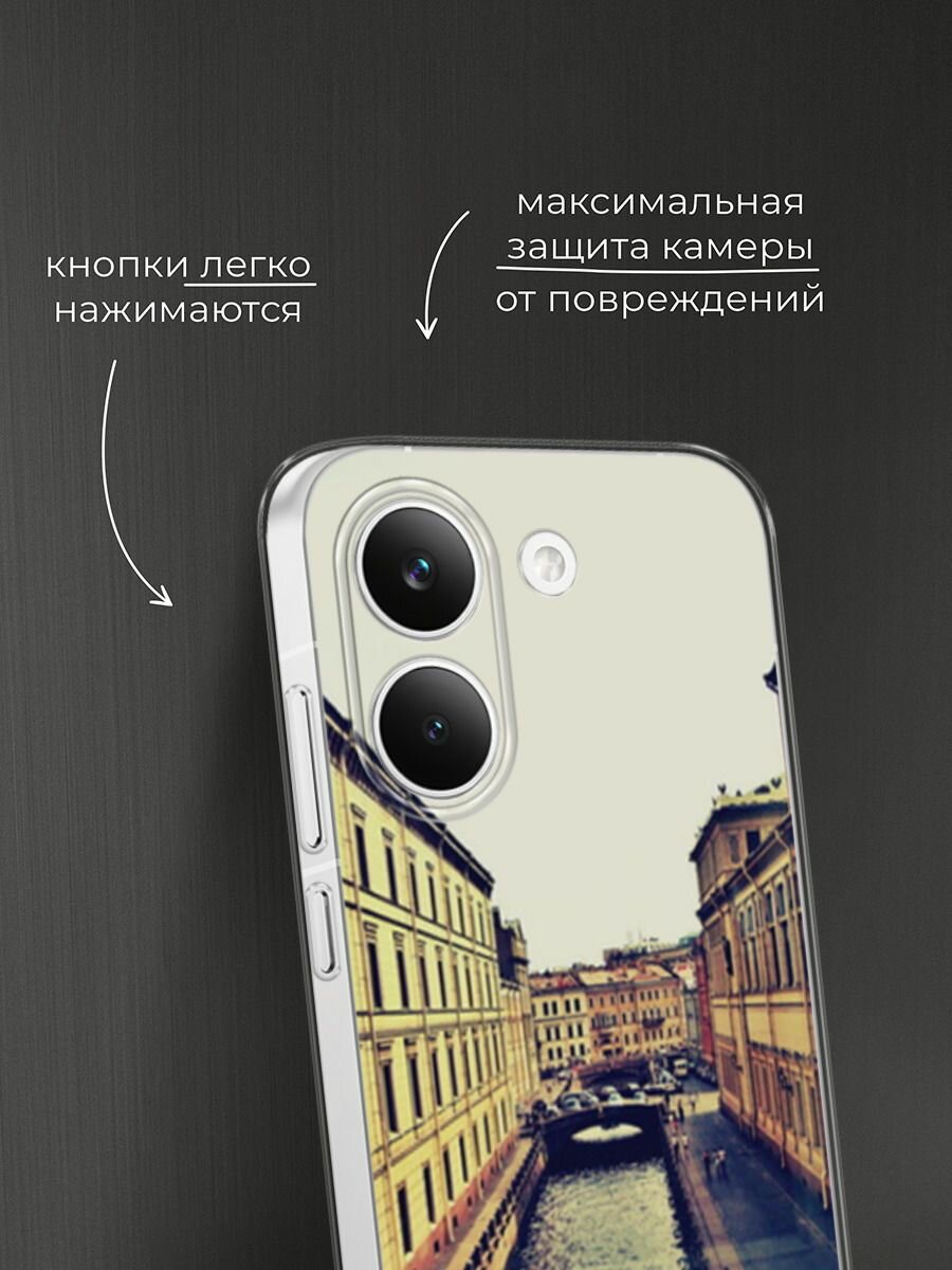 Чехол на Poco X8 Pro / Поко X8 Про с принтом Санкт-Петербург — фото 1