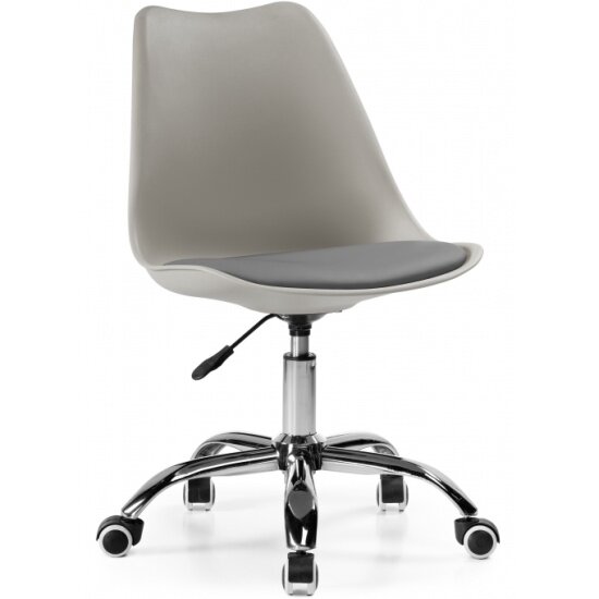 Кресло офисное Woodville Kolin light gray