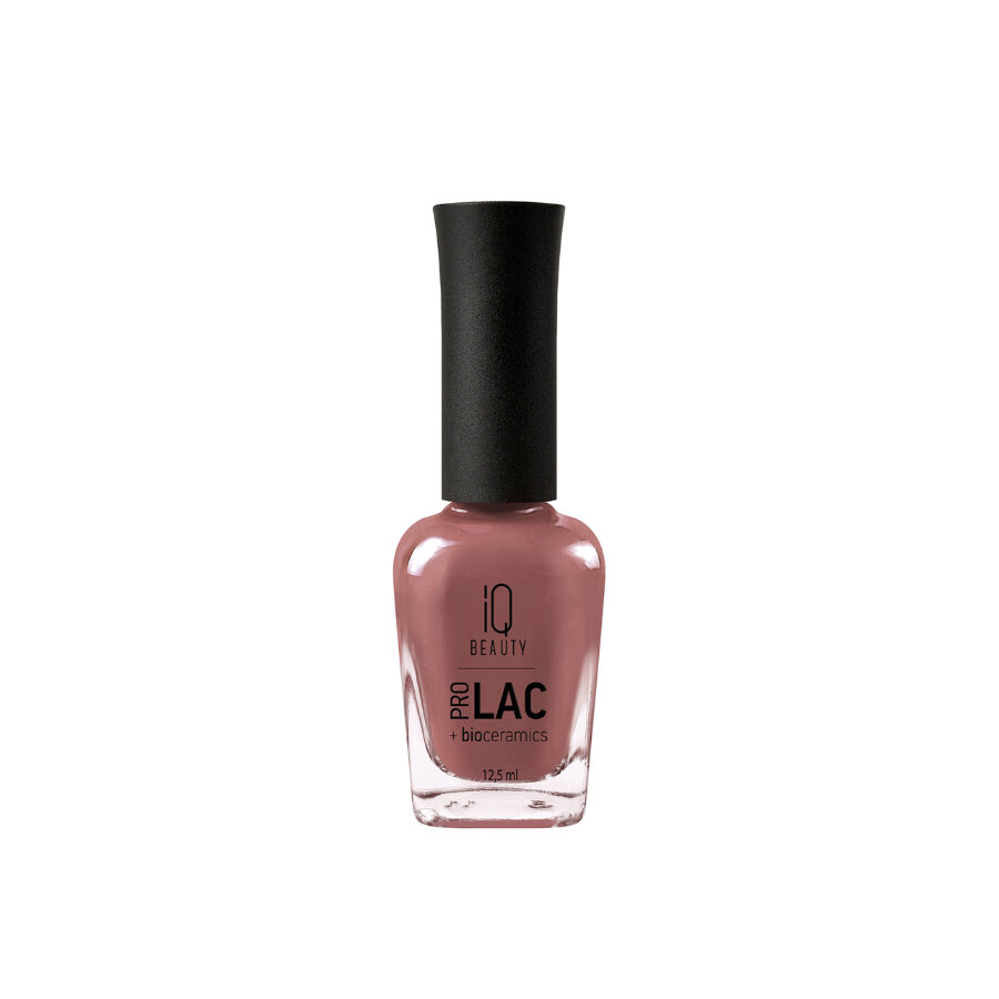 IQ Beauty, Лак для ногтей профессиональный укрепляющий с биокерамикой 190 Creamy Teddy, 12,5 мл