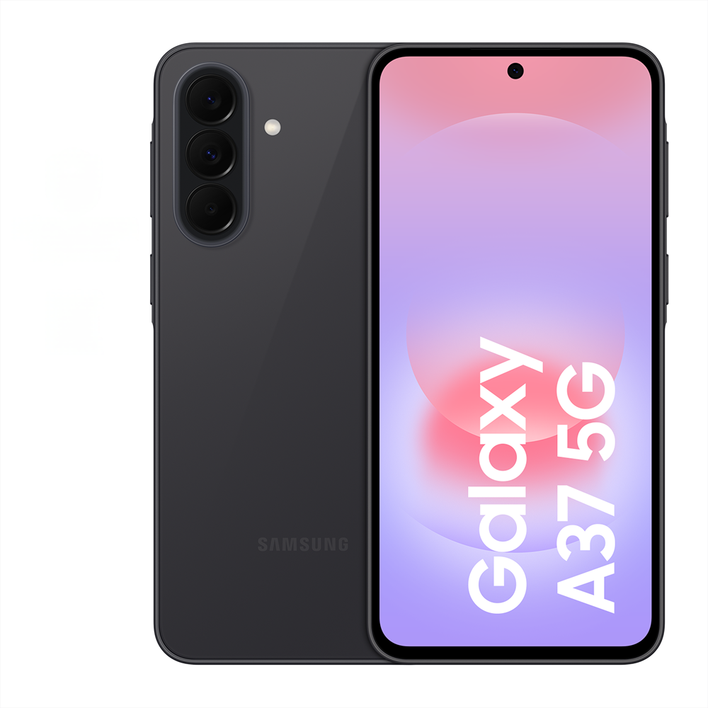 Смартфон Samsung Galaxy A37 5G 8/128Gb, Dual nano SIM, Charcoal (Черный) KZ